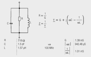 EMC ferrite equivalent circuits